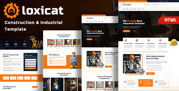 Industry Factory Template - FREE DOWNLOAD